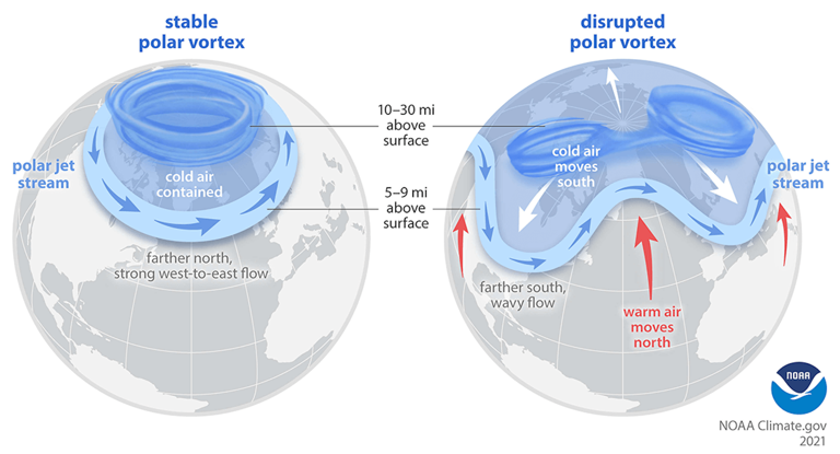 Como o vórtice polar e um oceano mais quente intensificaram a grande ...