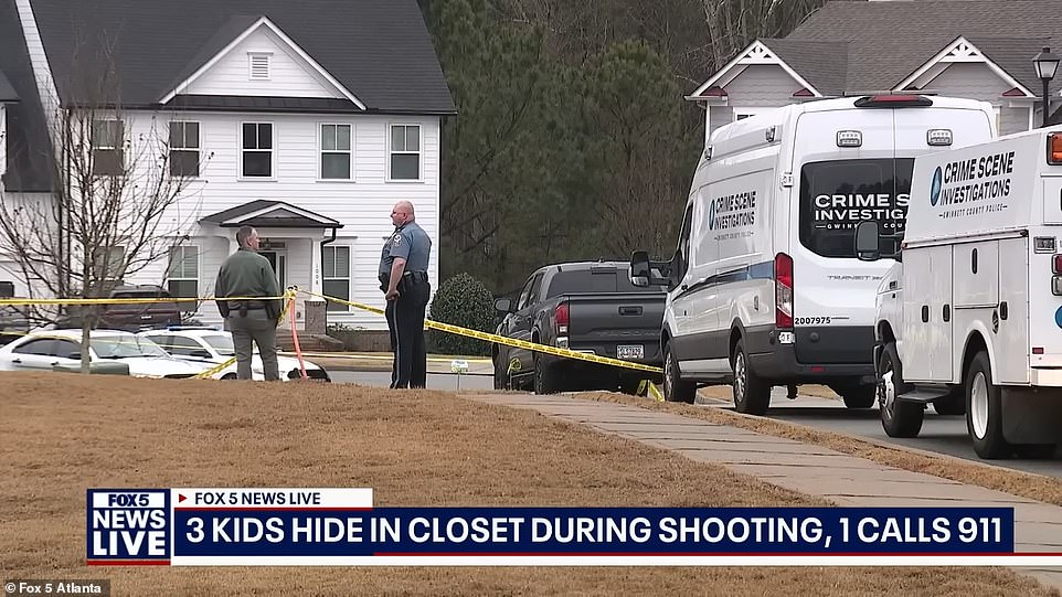 Four family members shot dead in Georigia as kids hid inside closet