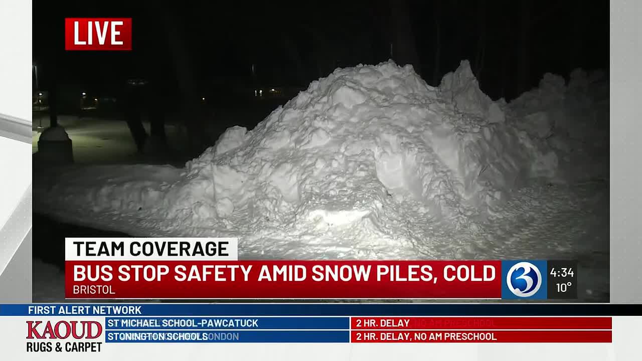 Bristol students return to school amid snow piles and Arctic temperatures