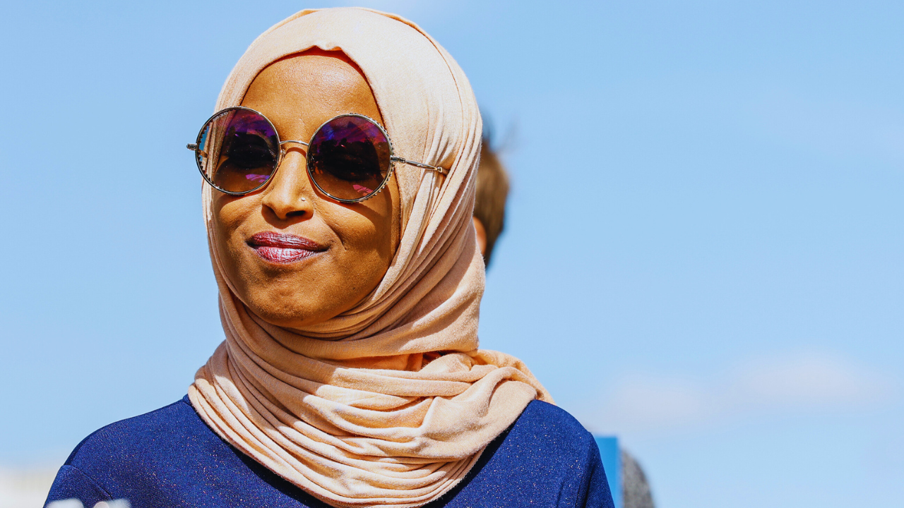 Ilhan Omar hit with unknown spray and other highlights from chaotic ...