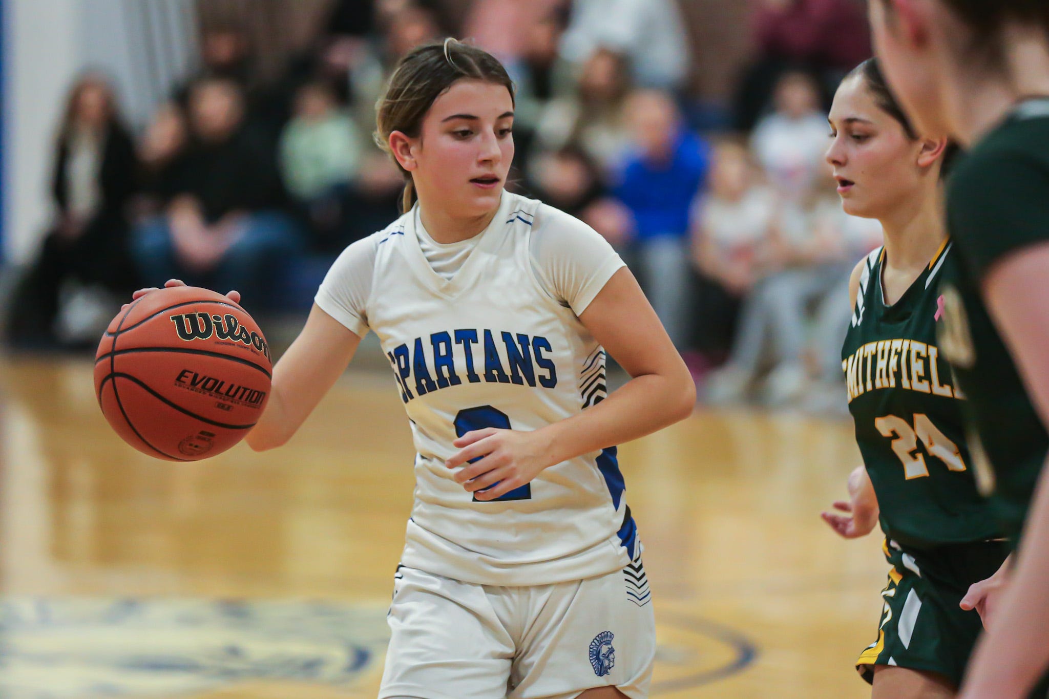 Who should be the Week 7 Longplex Athlete of the Week in girls basketball?