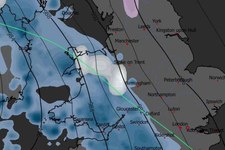 Met Office maps show more snow for parts of North Wales this week
