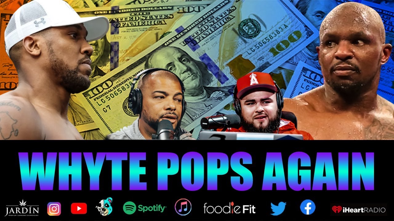 ☎️ Pops dirty again 😱 Anthony Joshua vs Dillian Whyte off 😢 after Whyte ...