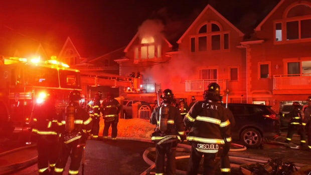 Large, separate fires burn through Bronx building, home