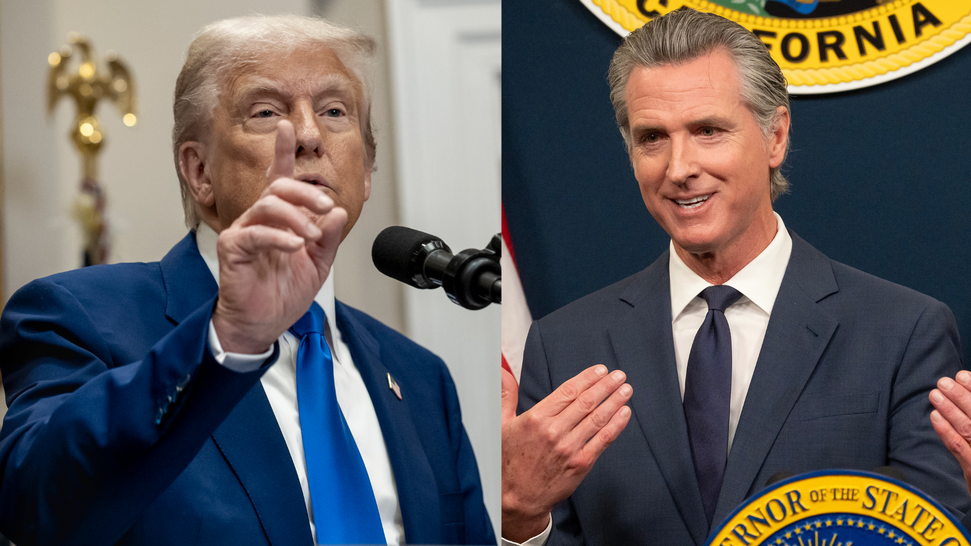 Gavin Newsom takes a shot at Fox News and Trump — in one line!