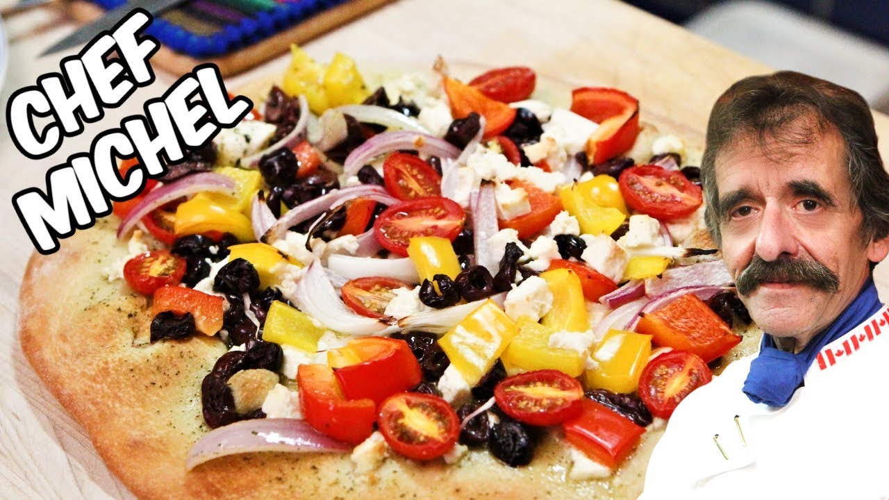 Découvrez ma pizza grecque à la pâte américaine 🍕