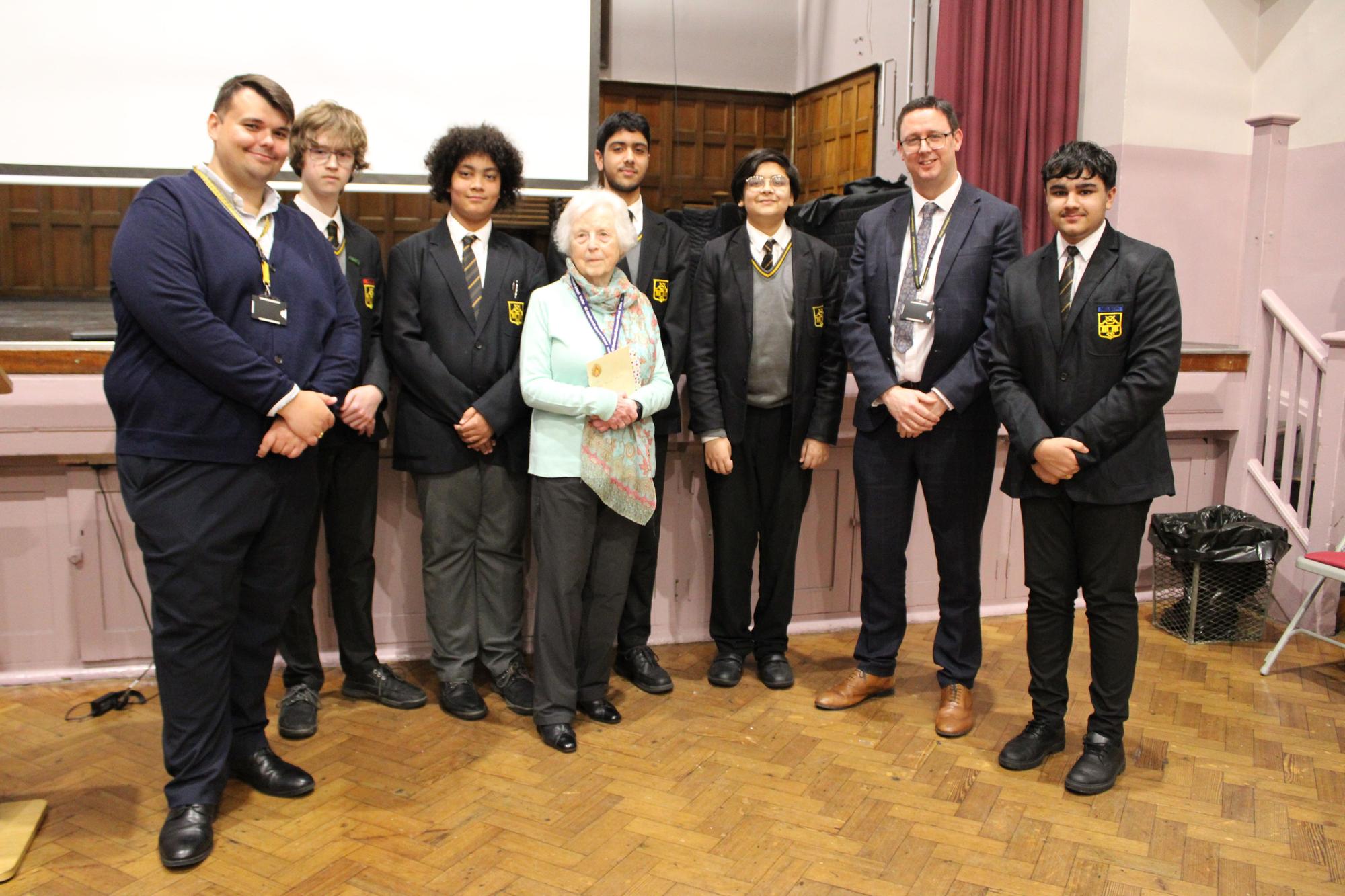 Handsworth Grammar students hear Holocaust survivor’s harrowing and ...