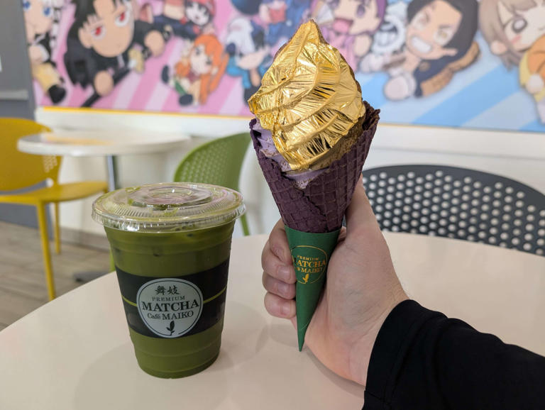 I found gold-covered Japanese soft serve in Boston; here’s what it’s ...