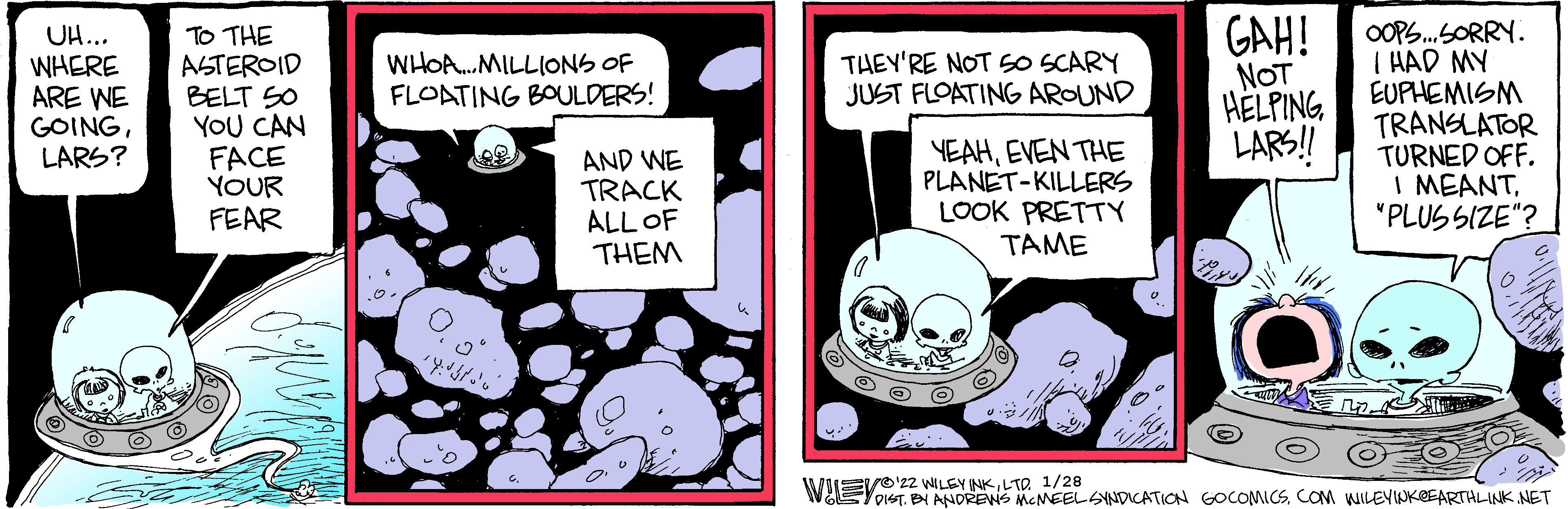 Non sequitur by Wiley Miller