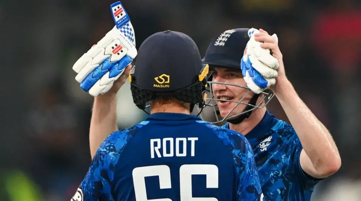 Joe Root breaks silence on Harry Brook’s viral “beer smash” celebration