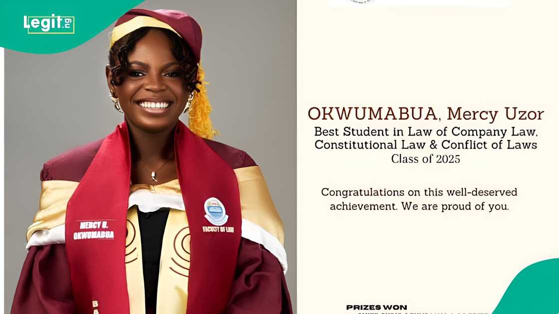 UNILAG graduate shares emotional childhood story as she bags first ...