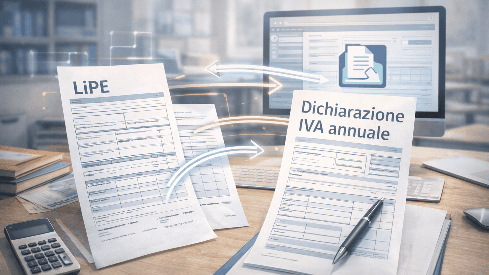 Dichiarazione IVA annuale anticipata e LiPE per accorpare gli adempimenti