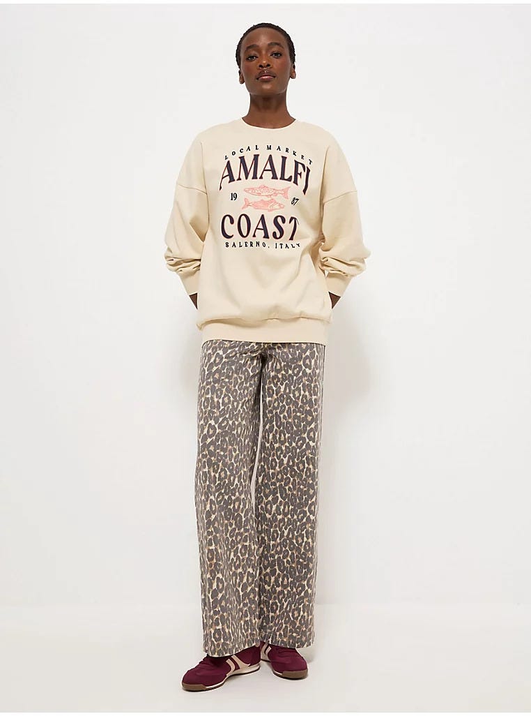 George at Asda's £20 leopard print jeans are a fresh way to wear denim ...