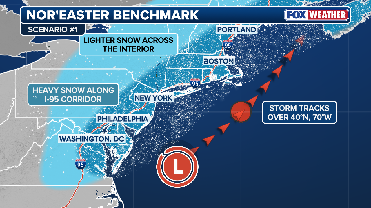 Timeline: Nor'easter to slam the East Coast with heavy snow and high winds