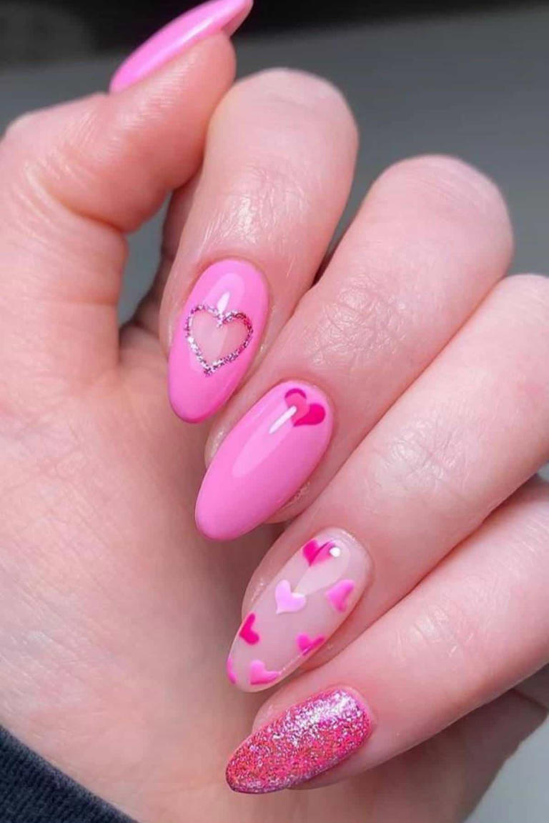 35 February nail ideas that balance winter and Valentine vibes