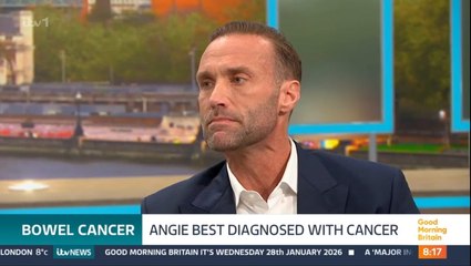 Calum Best says mother Angie found cancer 'quite late' in tearful update