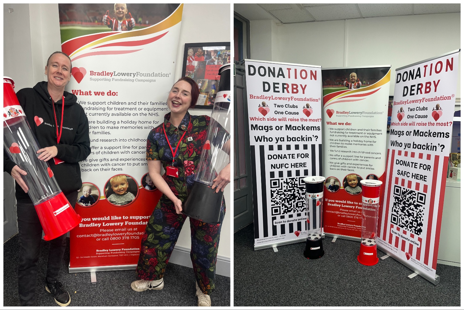 We're channelling Derby Day rivalry to raise funds in Bradley Lowery's name