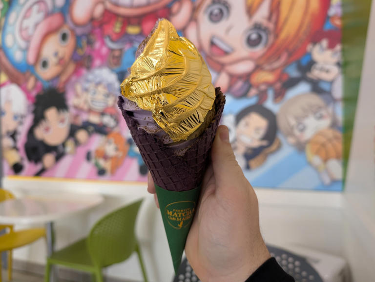 I found gold-covered Japanese soft serve in Boston; here’s what it’s ...