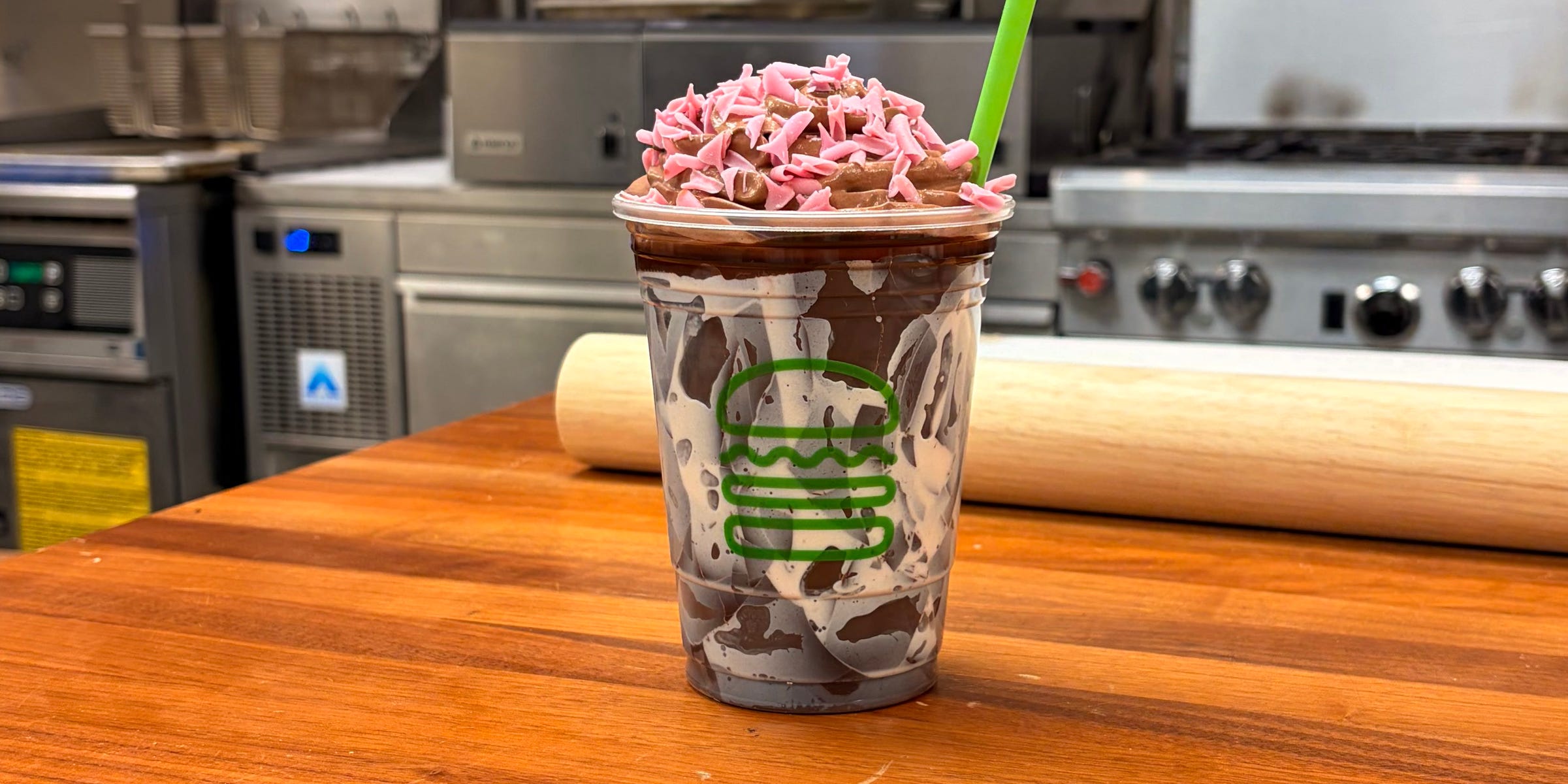 I tried Shake Shack’s new Valentine’s Day shake—and the chocolate shell ...