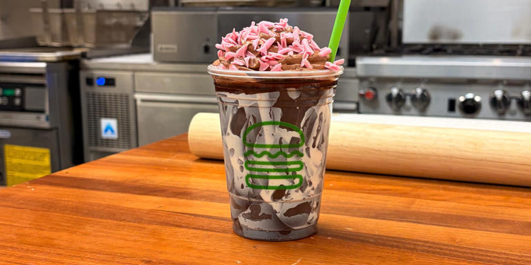 I tried Shake Shack’s new Valentine’s Day shake—and the chocolate shell ...