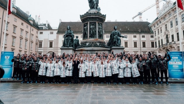 Van der Bellen: „Ich wünsche euch viel Glück!“