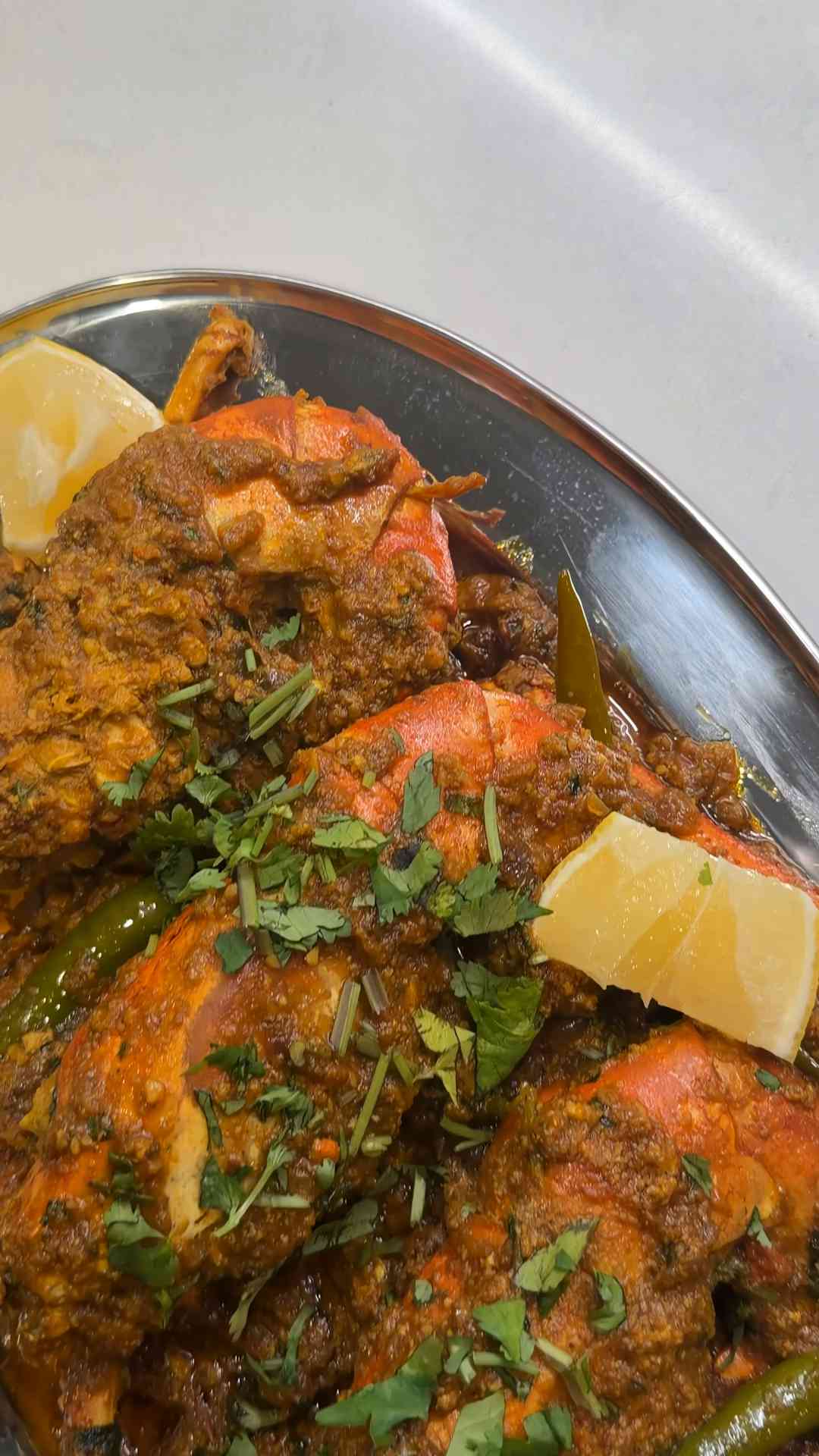 OMG this is the largest prawn I’ve ever cooked!