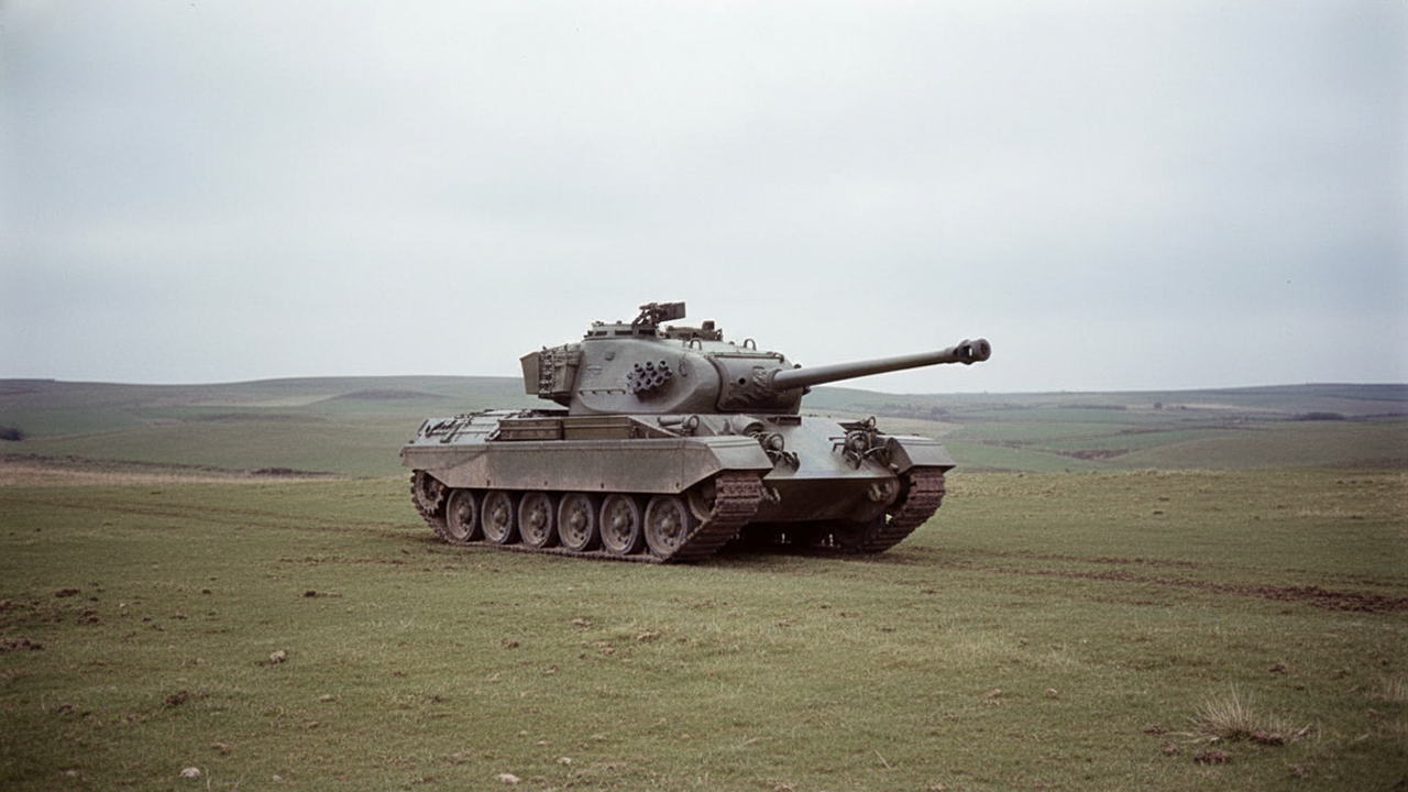 The British tank that missed World War II and dominated the Cold War