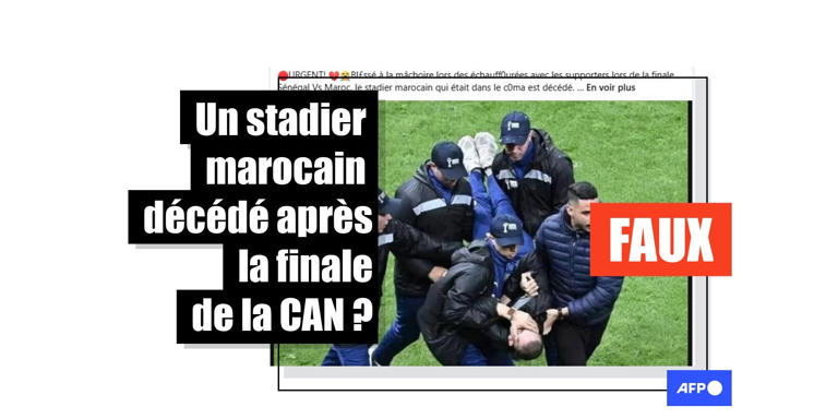 Attention à ces infox sur la Coupe d'Afrique des nations