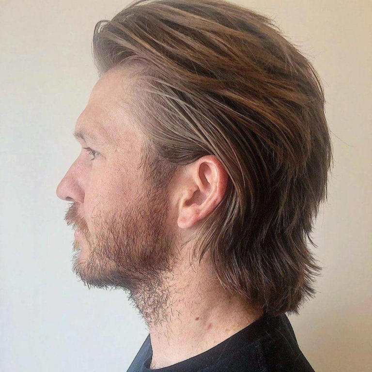 30 model potongan rambut mullet pendek untuk pria Indonesia yang keren