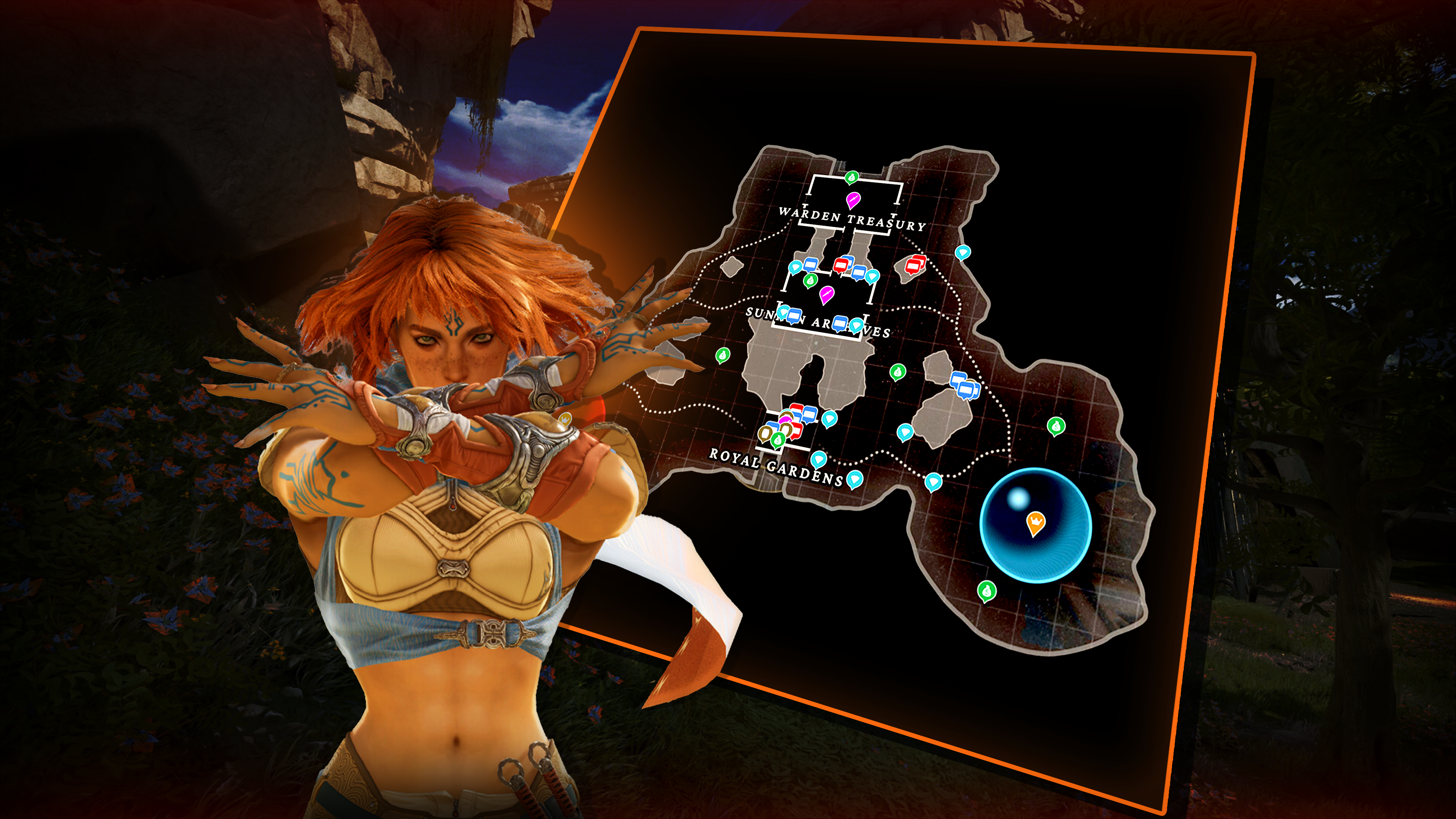 Highguard Vesper City interactive map