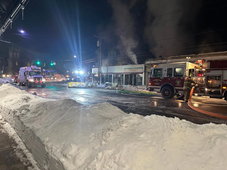 Portion of Main Street in Thomaston shut down after fire