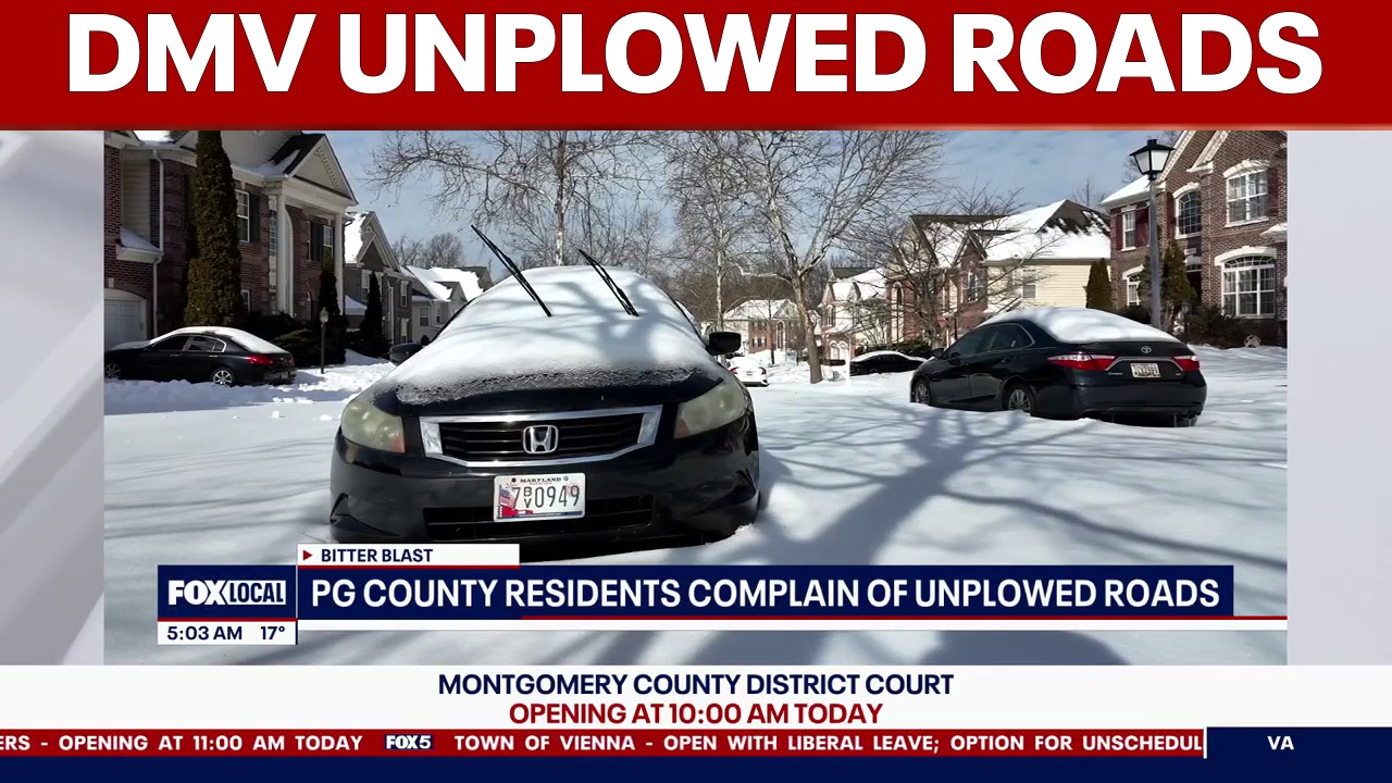 Residents complain roads remain unplowed