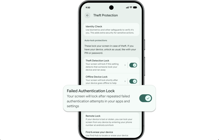Google rolls out expanded theft protection features for Android devices