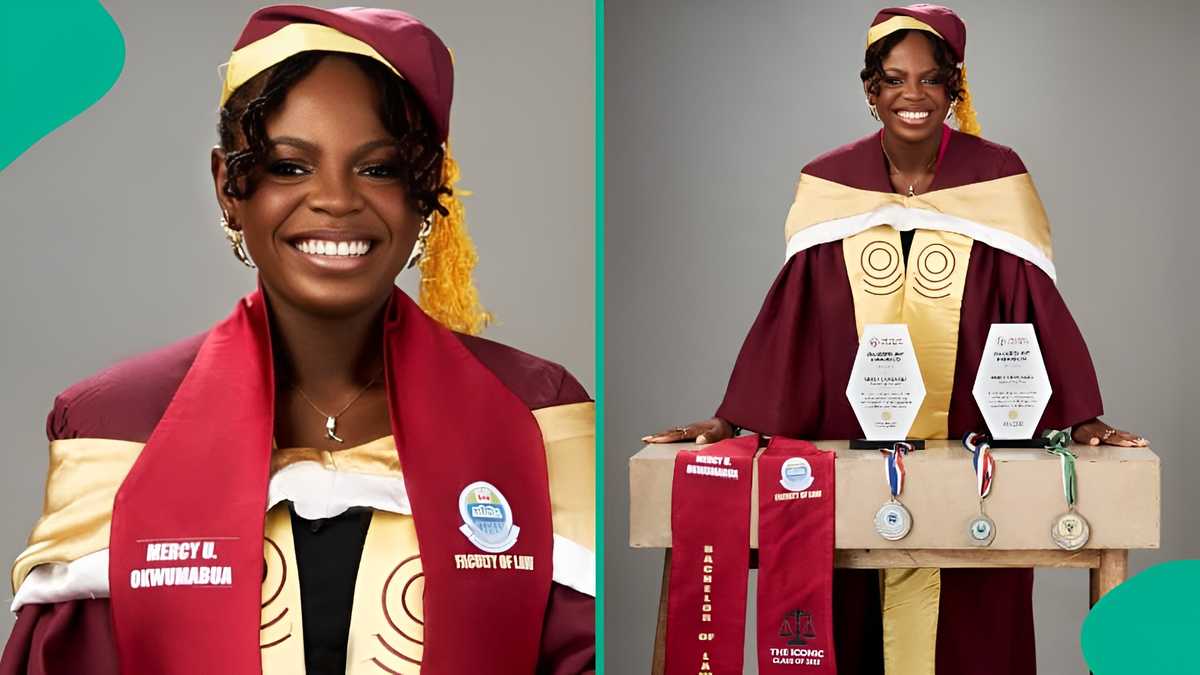 UNILAG graduate shares emotional childhood story as she bags first ...