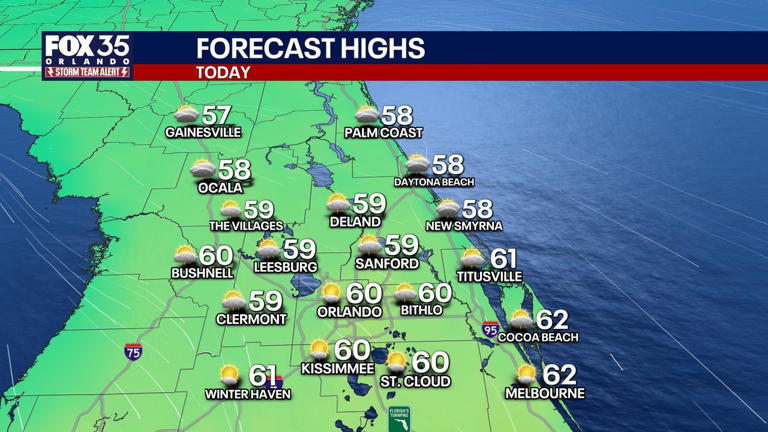 Orlando weather: Record cold temperatures expected for Central Florida