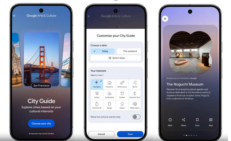 Google Arts & Culture app gets new experimental AI travel features