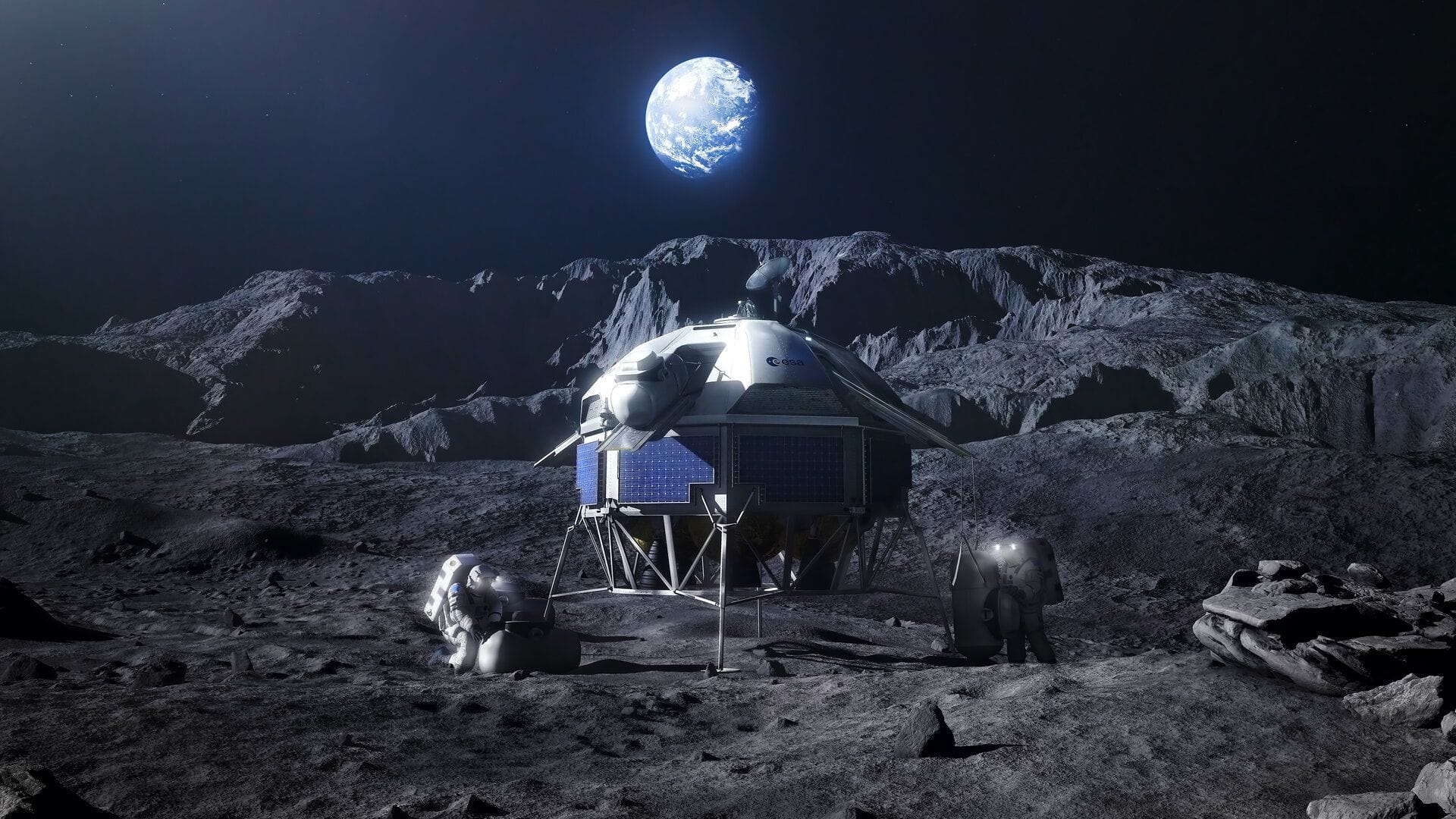 Lunar spacecraft can mask clues of origin of life