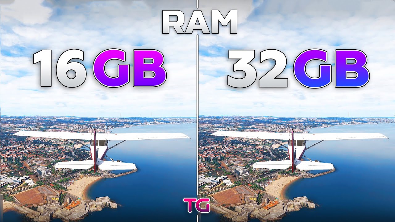Microsoft Flight Simulator 2024 - 16GB RAM vs 32GB RAM