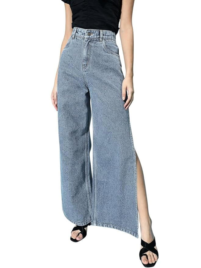 Trendy & modern style women’s denim jeans on Amazon
