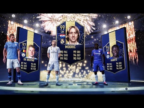 99 TOTY Modric pack opening!