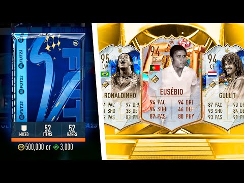 FIFA 23 15 x 500K Icon Elite Cheer Packs!