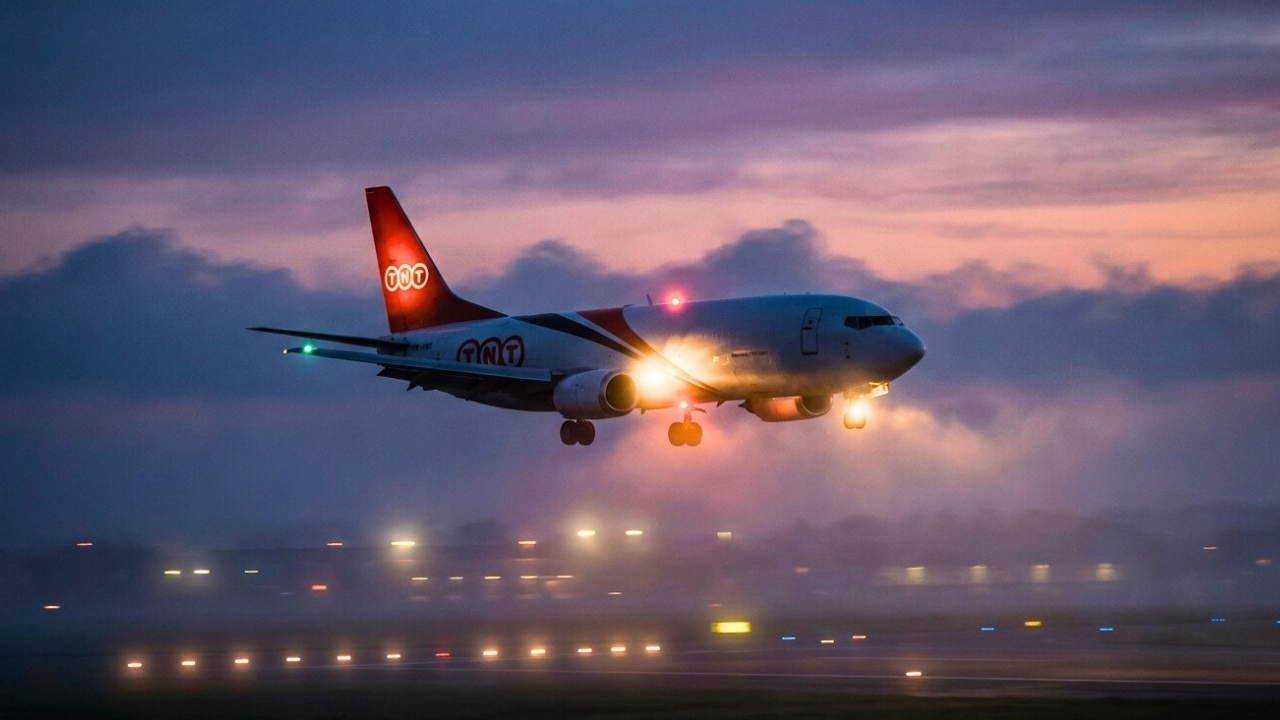 A simple misunderstanding almost ended TNT flight 325