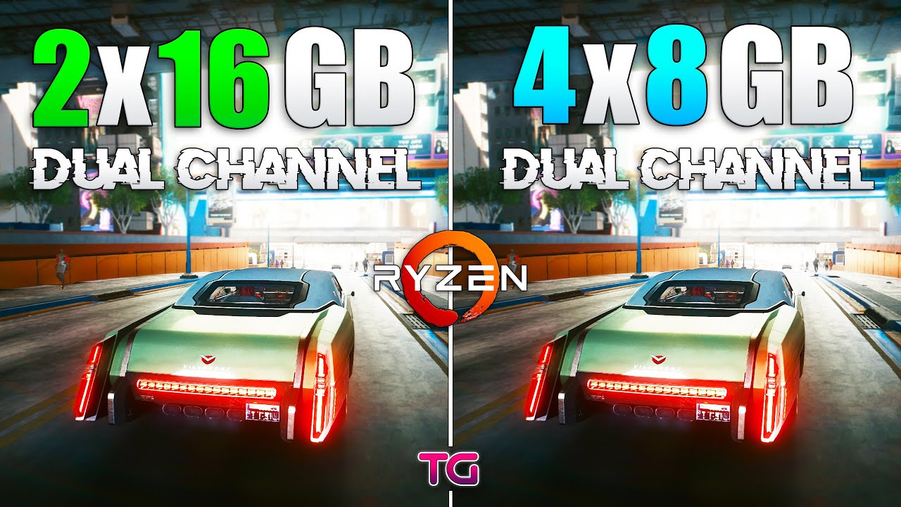2x16GB vs 4x8GB - How many RAM modules are better for Ryzen?
