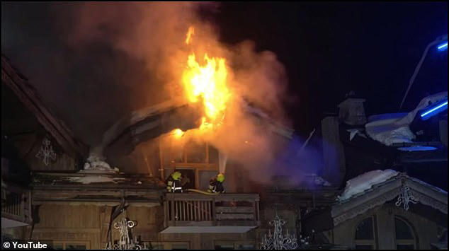Hundreds of tourists evacuated as fire rips through £11,000-a-night ...