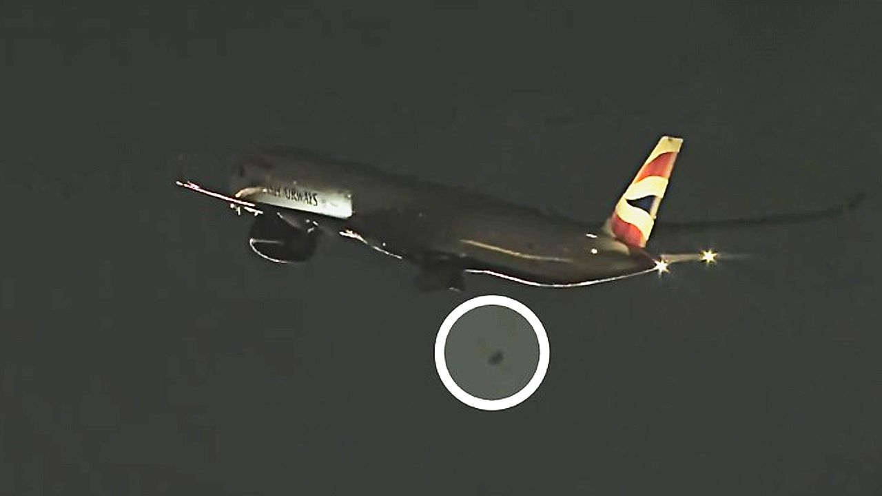 British Airways jet loses wheel moments after takeoff in Las Vegas