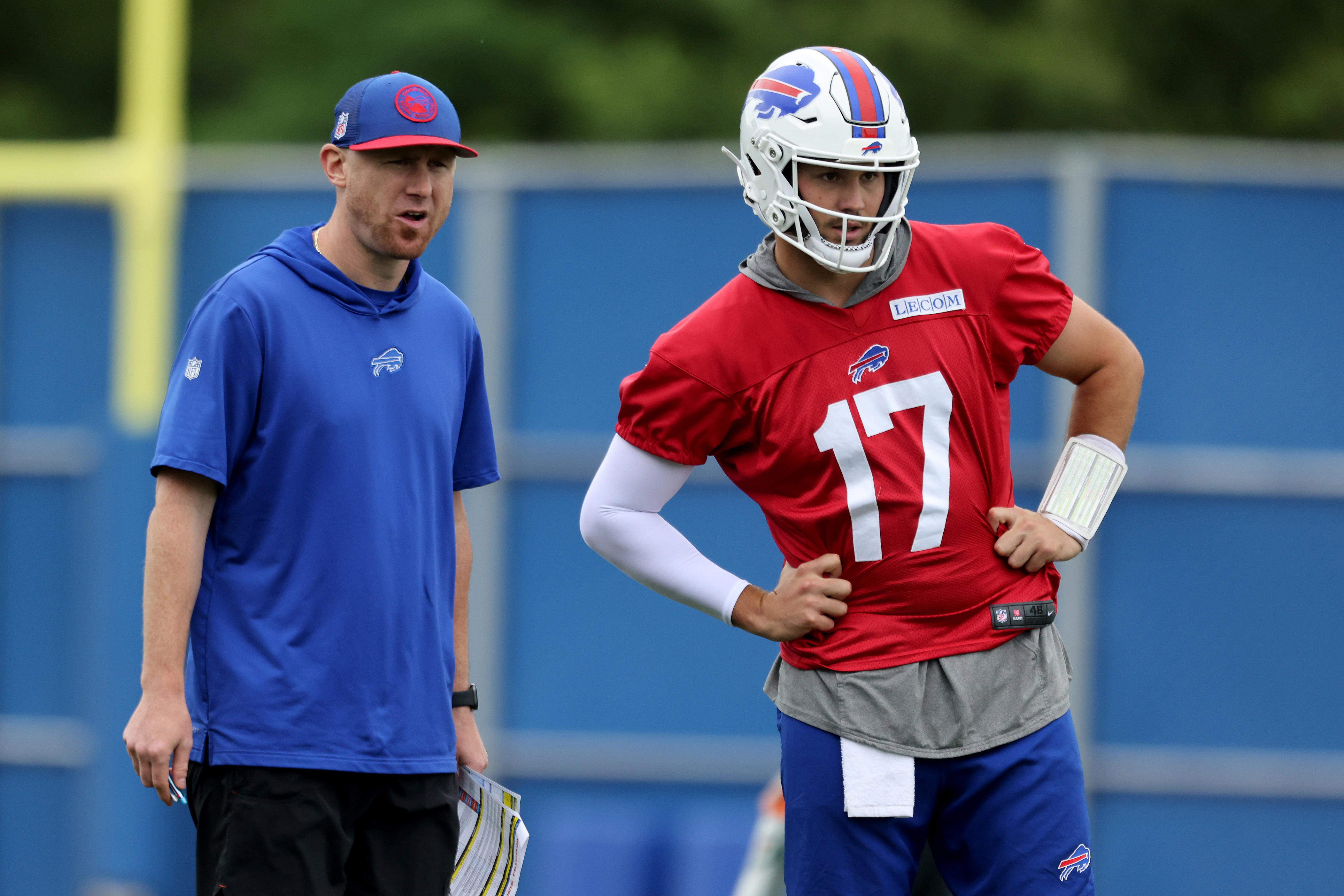 Bills fans mixed on hiring of Joe Brady as head coach