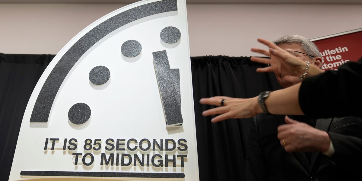 The doomsday clock hasn't been this close to midnight since it was ...