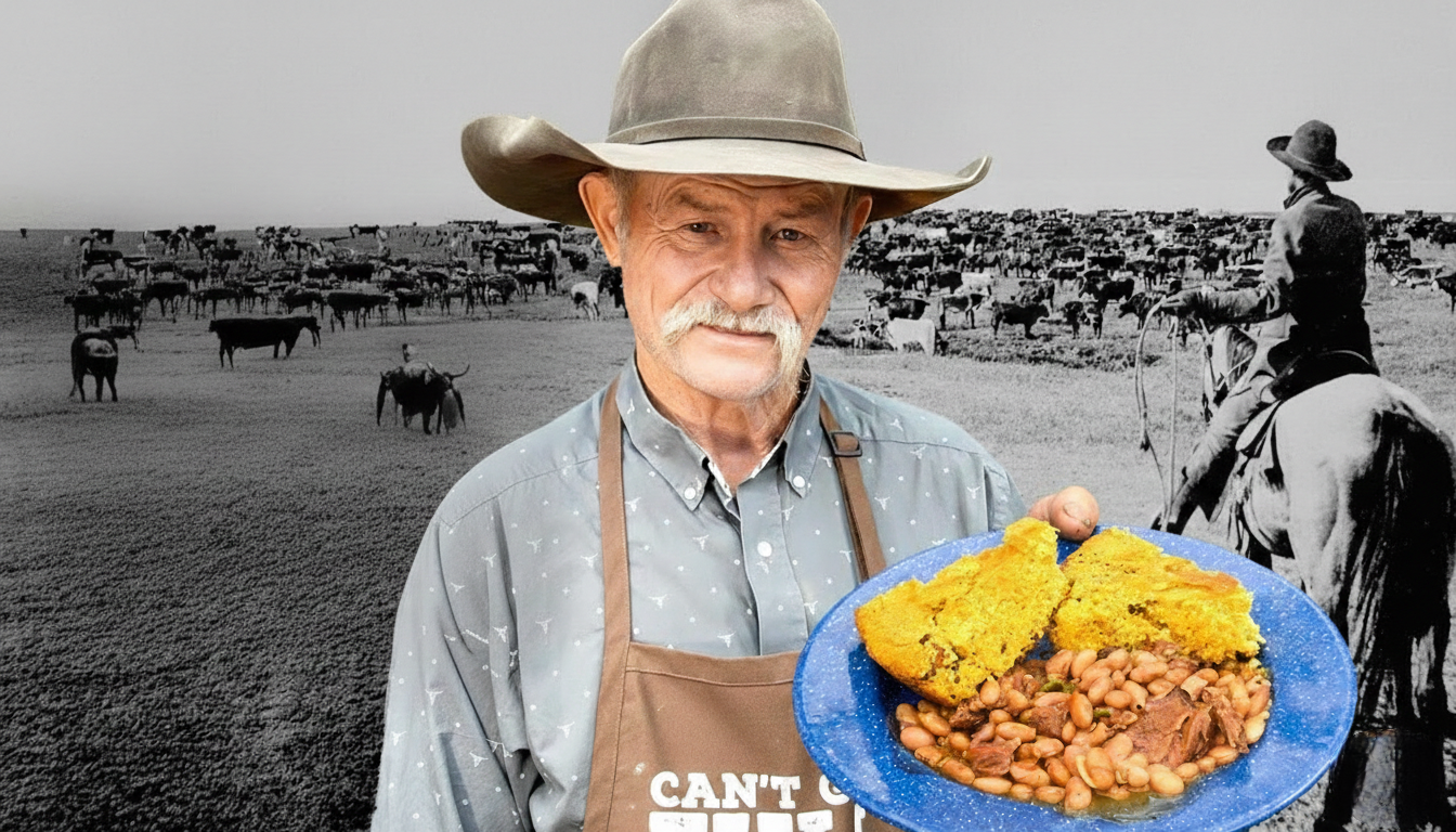 How cowboys cooked cowboy beans on 1800s cattle drives