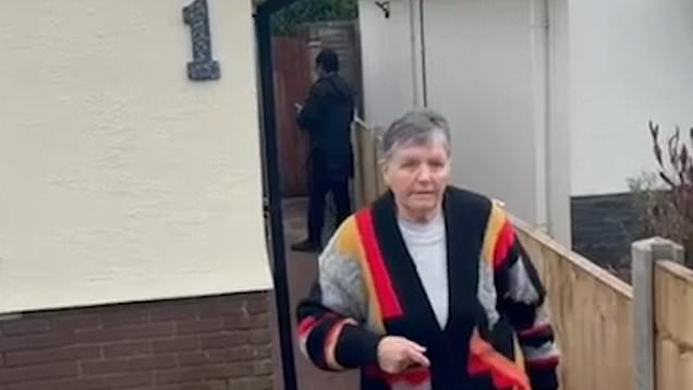 Pensioner evicted from her home after five year legal battle over 1ft ...