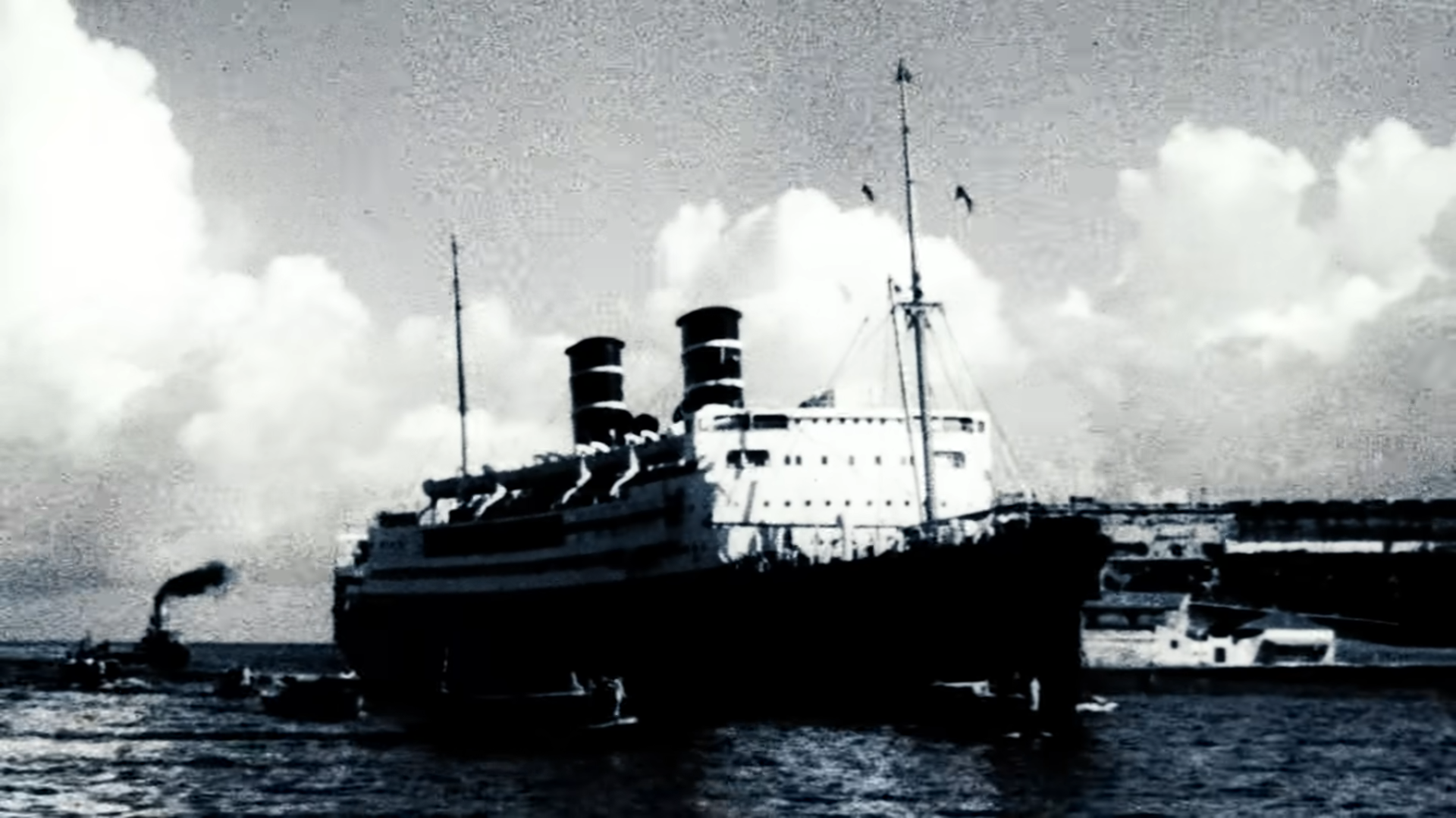 What happens when a ship catches fire at sea, and everything fails at once